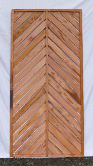 Coconut Wood Fence Hering bone 180cm Height – Royal Garden Centre