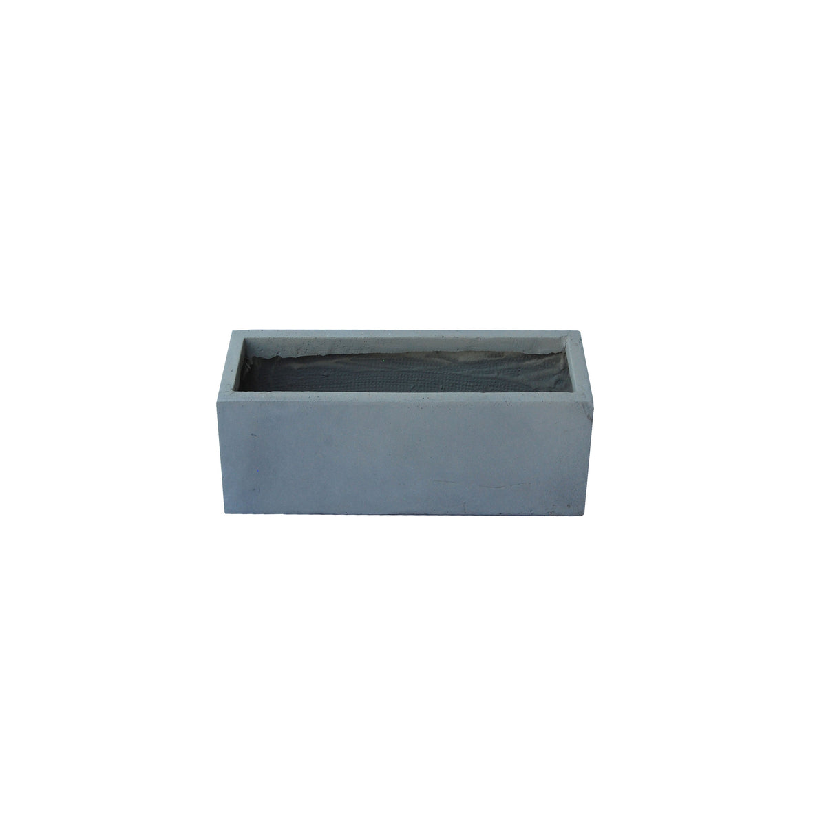 Fibercement Rectangular Pot Plain Light Grey GA30-1047 | Royal Garden ...
