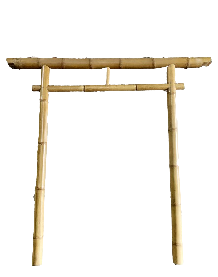 Bamboo Japanese Torii Gate 265cm Height – Royal Garden Centre
